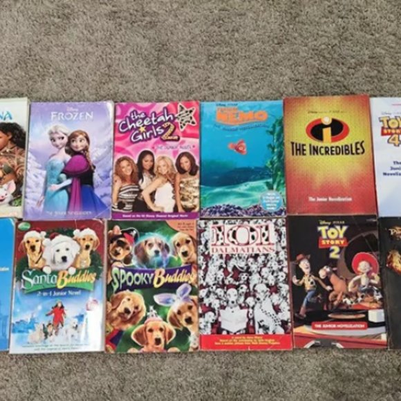 Other | 12 Book Disney Junior Movie Novelizations Book Lot | Poshmark